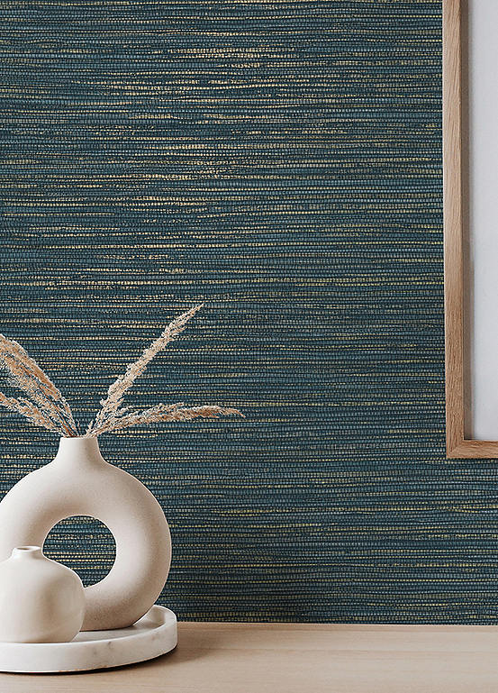 Crown Fusion Textured Plain Wallpaper | Freemans