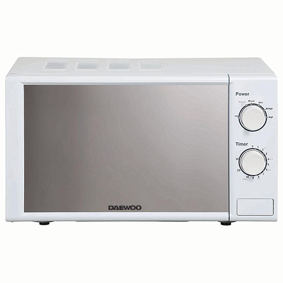 Daewoo 20L 800W Microwave SDA2084 - White | Freemans