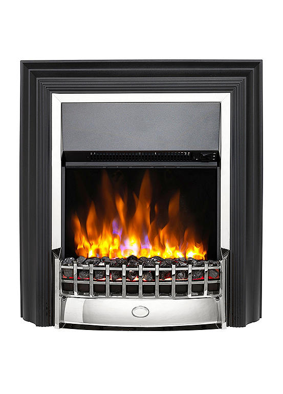 Dimplex Cheriton Deluxe Freestanding Fire Chrome | Freemans