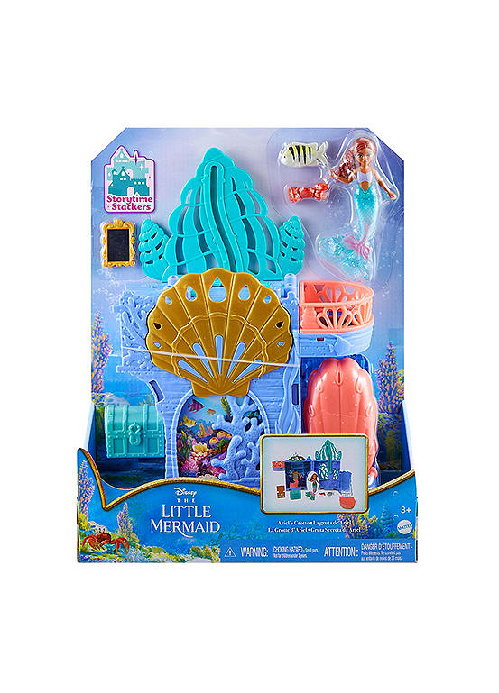 Disney The Little Mermaid Storytime Stackers Ariel Grotto Playset ...