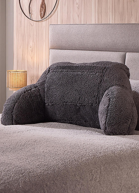 Downland Heated Teddy Fleece Cuddle Cushion | Freemans