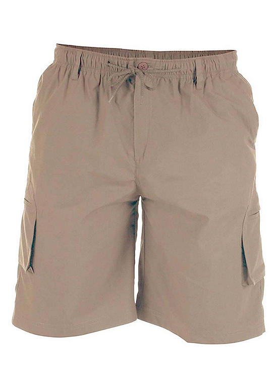 Duke Nick Elasticated Waist Cargo Shorts | Freemans