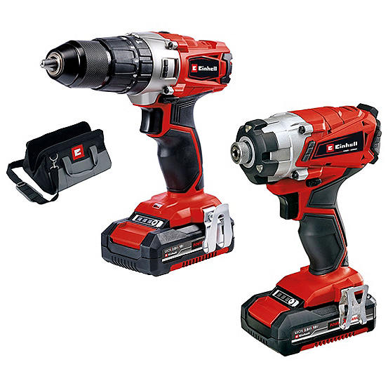 Einhell 18V 2.0Ah Twinpack Power Tool Kit | Freemans