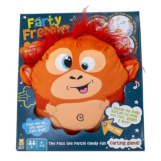 Farty Freddie Interactive Plush Pass The Parcel Farting Game | Freemans