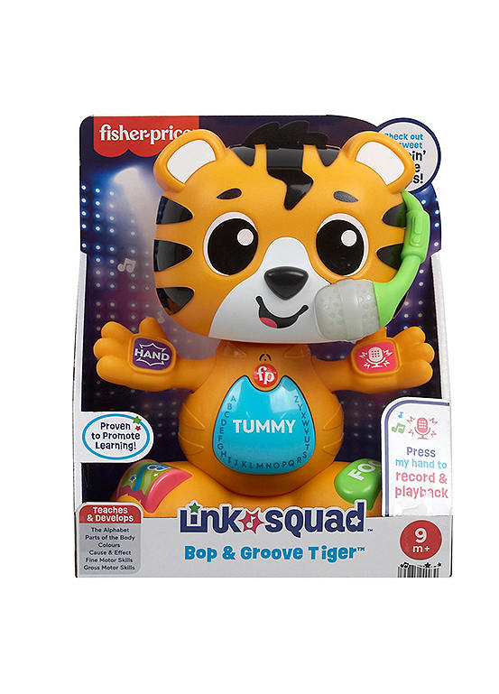 Fisher-Price Link Squad Bop & Learn Tiger | Freemans