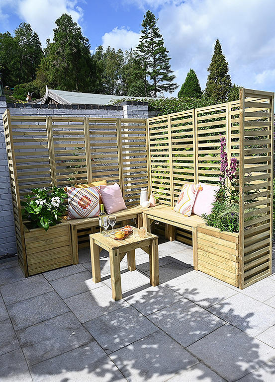 Forest Garden Modular Seating 4 Person | Freemans