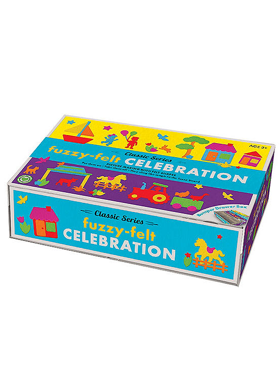 Fuzzy Felt Retro Draw Box | Freemans