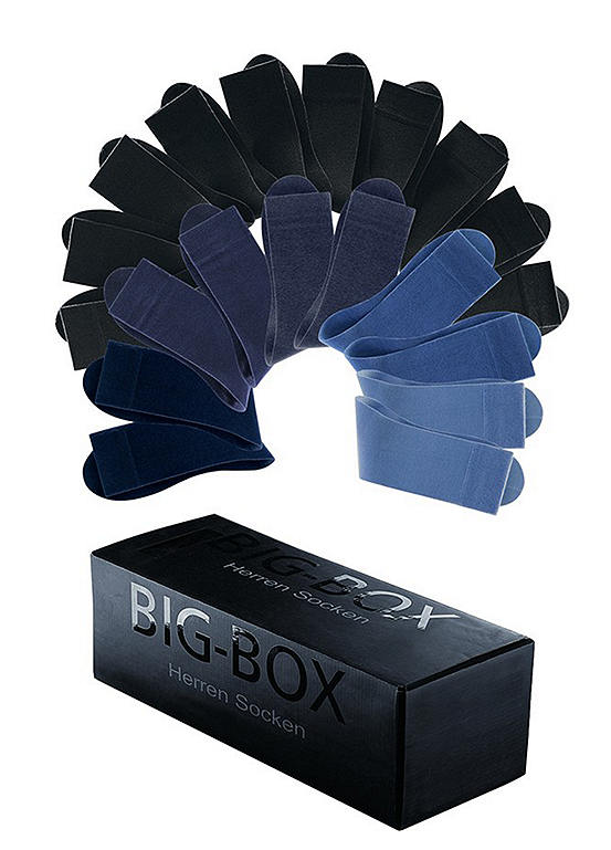 H.I.S Big Box Pack of 20 Socks | Freemans