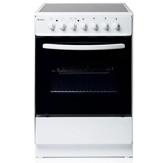 Haden 60cm Electric Single Cavity Cooker HEC60W - White | Freemans