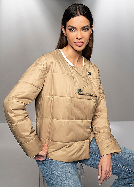 Heine Layered Quilted Jacket | Freemans