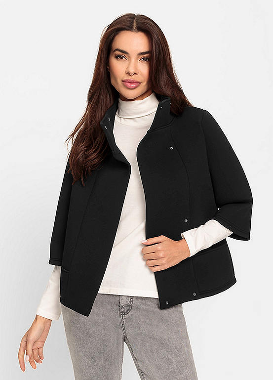 Heine Neoprene Look Jersey Jacket | Freemans
