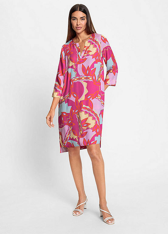 Heine Viscose Print Dress | Freemans