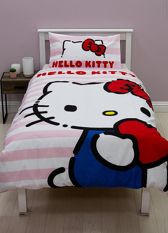 Hello Kitty Single Duvet Cover Set | Freemans