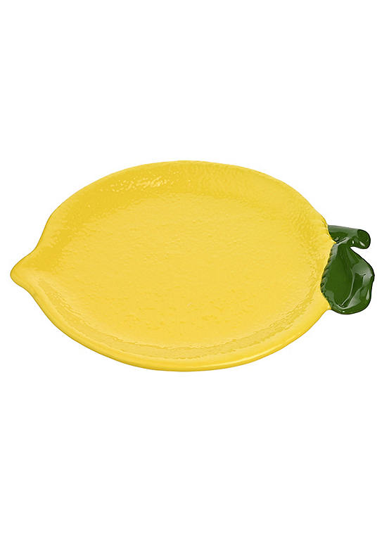 Hestia Lemon Serving Plate | Freemans