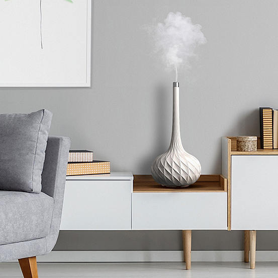 Homedics Tall Vase Cordless Aroma Diffuser Freemans