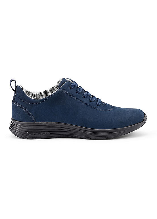 Hotter French Navy Cosmos Active Shoes | Freemans