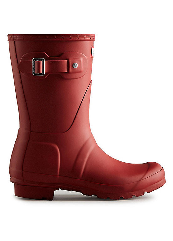 Hunter Red Original Short Wellington Boots | Freemans