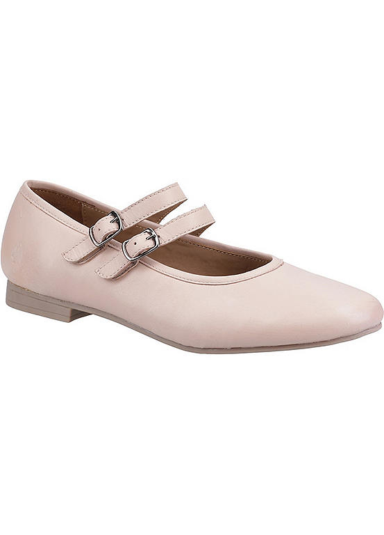 Hush Puppies Pink Nancy Mary Jane Ballet Pumps | Freemans