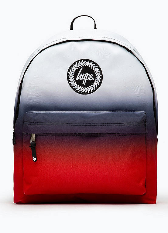 Hype Black & Red Gradient Backpack | Freemans
