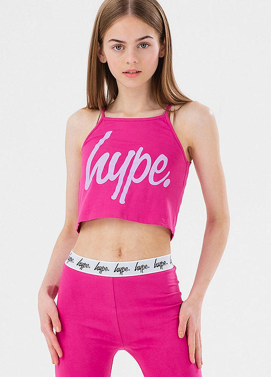 Hype Girls Berry Script Cami | Freemans