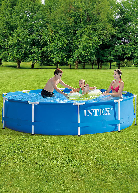 Intex 10ft x 30 Inch Metal Frame Pool Set | Freemans