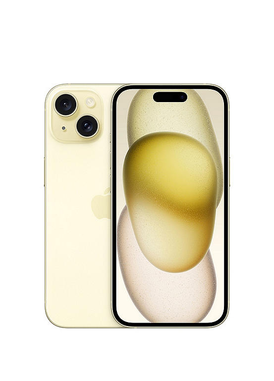 iPhone 15 256GB - Yellow by Apple | Freemans