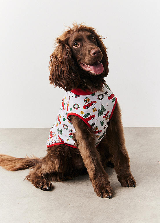 Jac Jossa Dog Traditional Print Pyjamas | Freemans