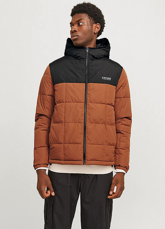 Jack & Jones Long Sleeve Quilted Jacket | Freemans