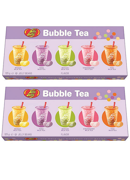 Jelly Belly Bubble Tea Flavour Jelly Beans Gift Box Duo Pack | Freemans