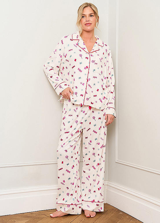 Jim Jam The Label Sweet Pointelle Pyjamas | Freemans