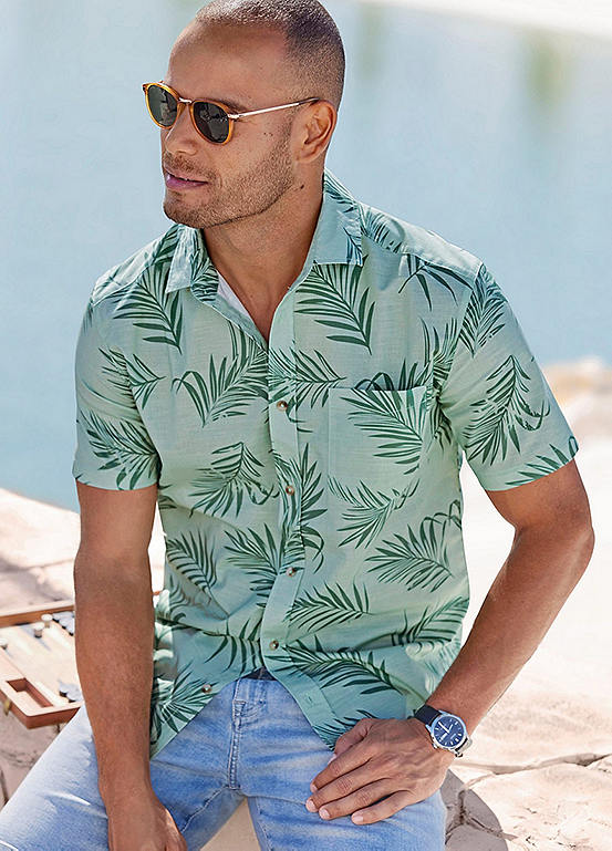 John Devin Short Sleeve Hawaiian Shirt | Freemans