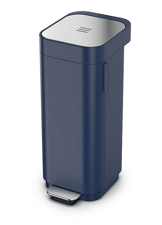 Joseph Joseph Porta 40L Midnight Blue Pedal Bin | Freemans