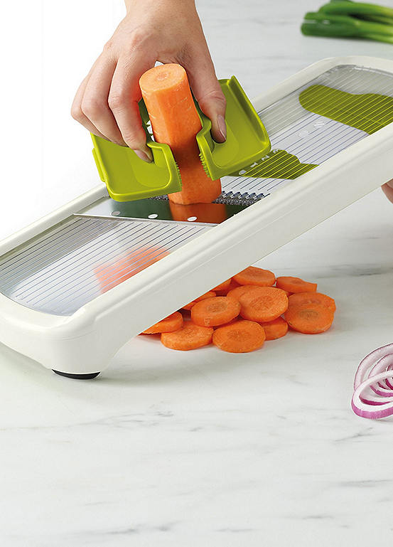 Joseph Joseph White Multi-Grip Mandoline Plus | Freemans