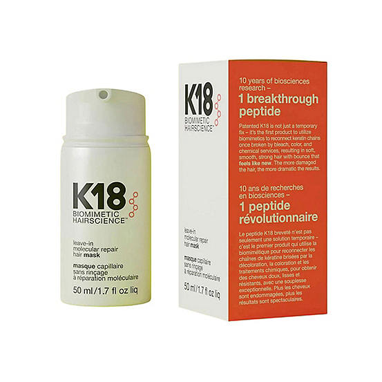 K18 Leave-in Molecular Repair Hair Mask 50ml | Freemans