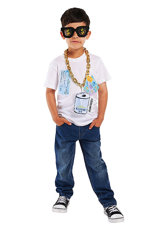 Kids David Walliams Billionaire Boy Joe Spud Accessory Set | Freemans
