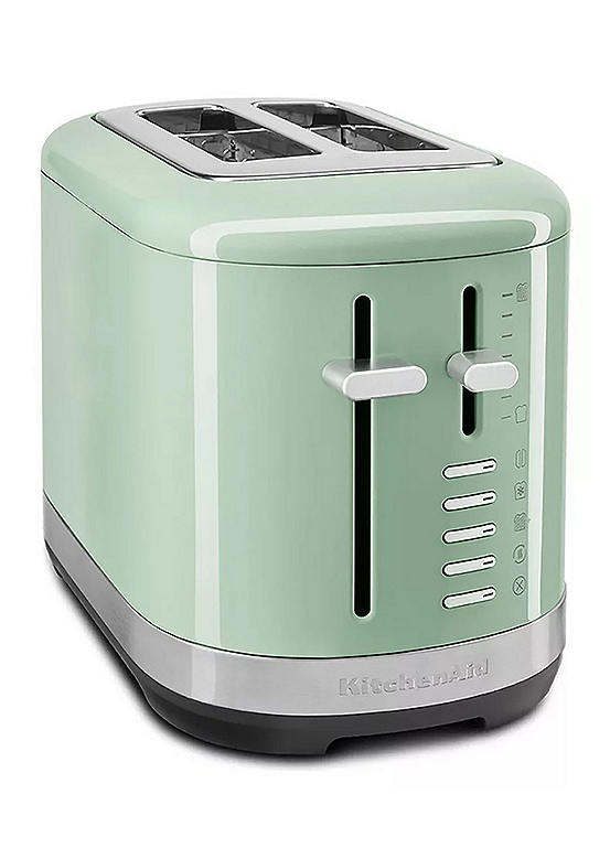 KitchenAid Manual Control 2 Slice Toaster 5KMT2109BPT - Pistachio ...