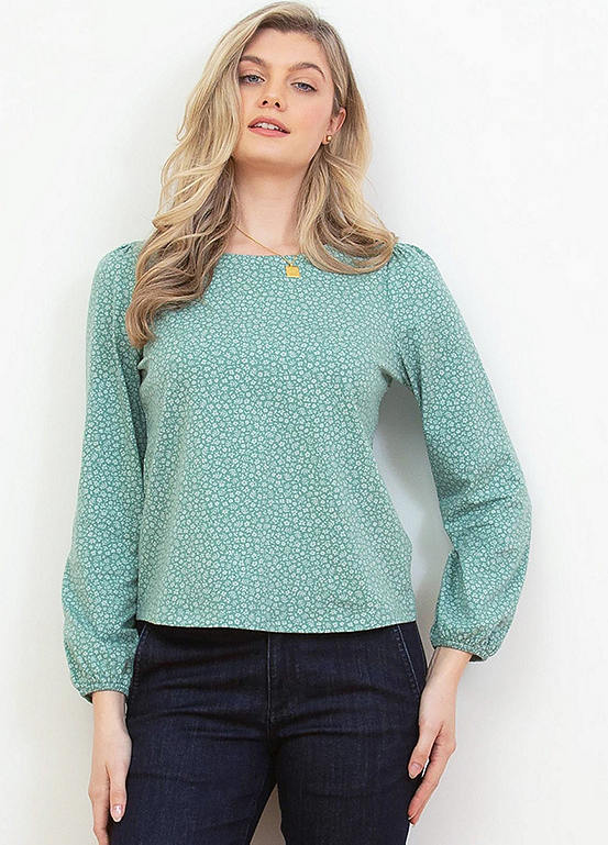 Kite Salway Ash Cotton Jersey Top | Freemans