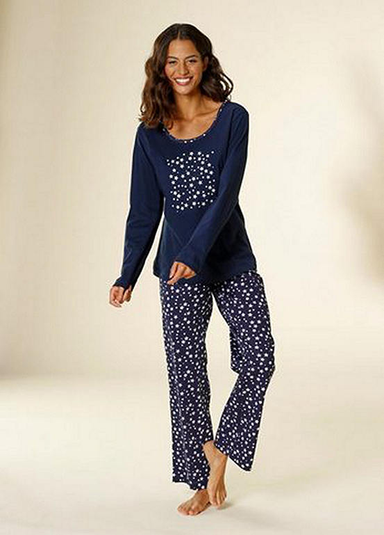 LASCANA Star Print Pyjamas | Freemans