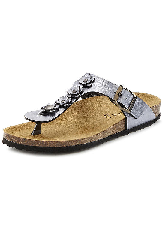 LASCANA Toe Post Mules | Freemans