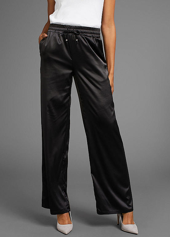 Laura Scott Glossy Pull-On Pants | Freemans