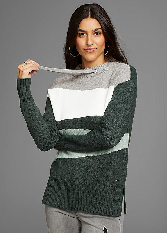 Laura Scott Striped Sweater | Freemans