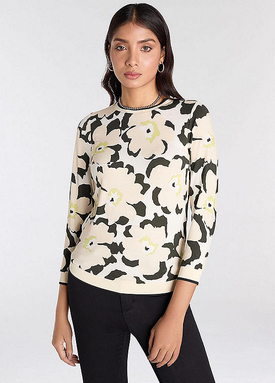 Laura Scott Three-Quarter Sleeve Top | Freemans