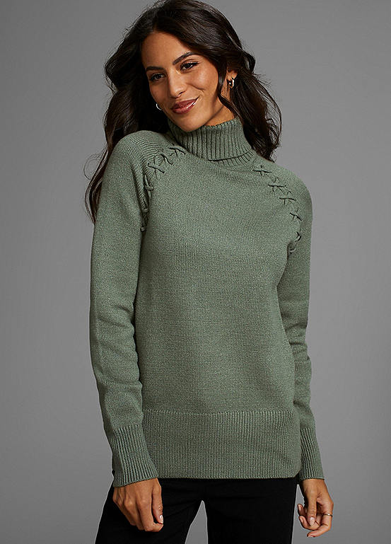 Laura Scott Turtleneck Sweater | Freemans