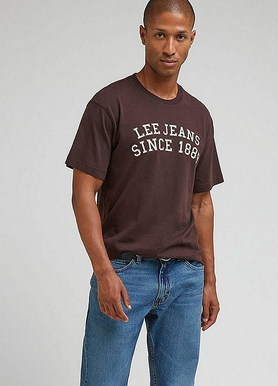 Lee Logo Print T-Shirt | Freemans