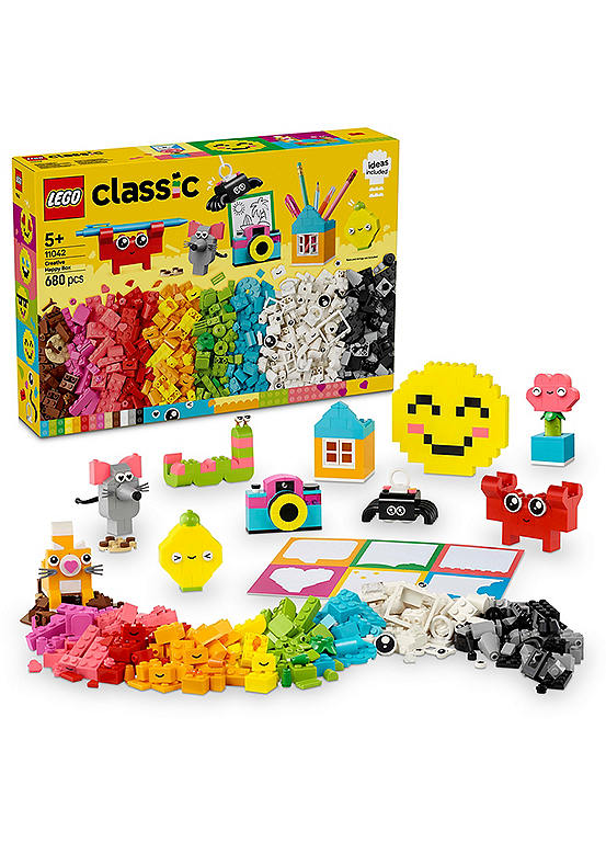 LEGO Classic Creative Happy Box Creative Toys Set | Freemans
