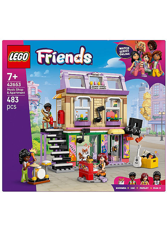 LEGO Friends Music Shop & Apartment | Freemans