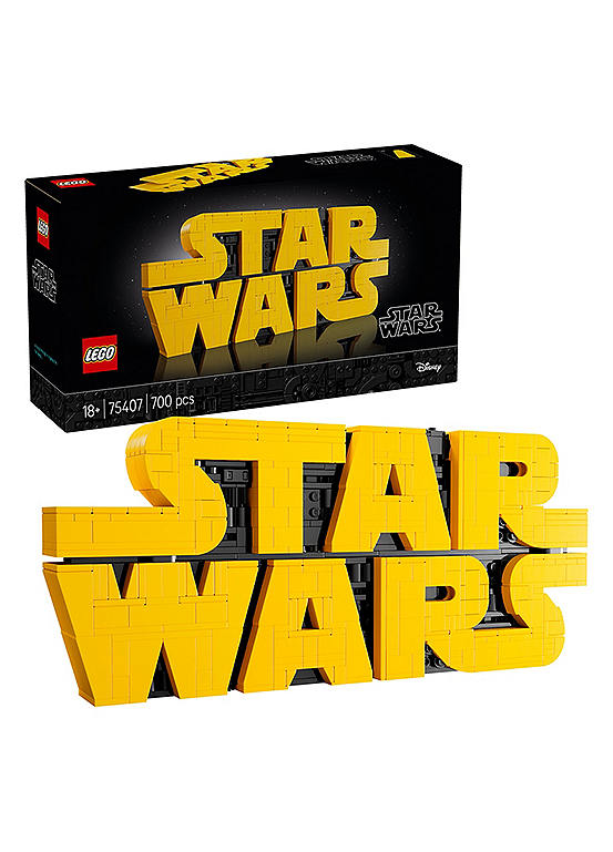 LEGO Star Wars Brick-Built Star Wars Logo Set | Freemans