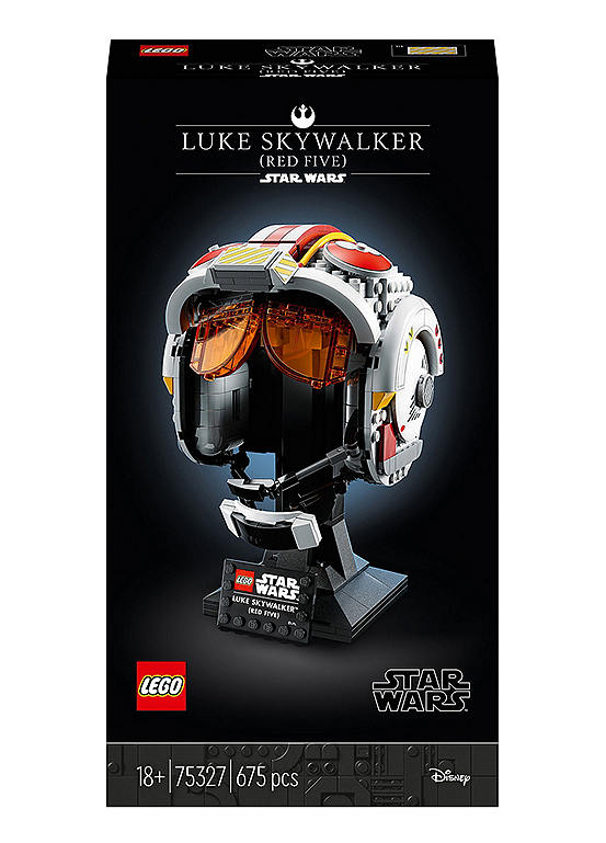 LEGO Star Wars Luke Skywalker Red Five Helmet Set | Freemans