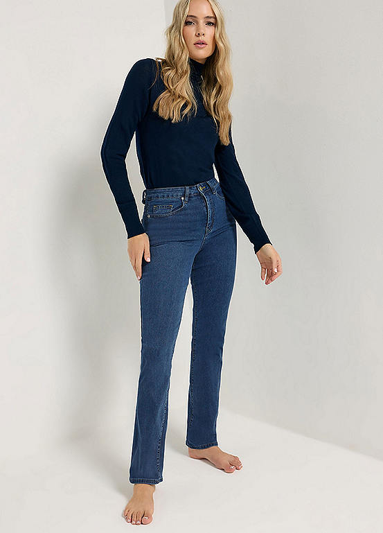 Long Tall Sally Stretch Straight Leg Jeans | Freemans