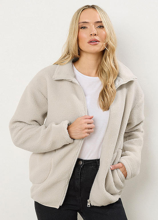 Long Tall Sally Zip Fleece Jacket | Freemans